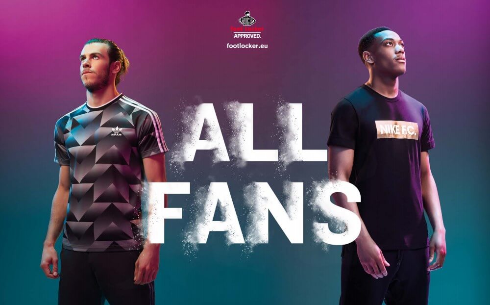 THE FOOT LOCKER - ALL FANS - Ava. Production Services in Spain Madrid